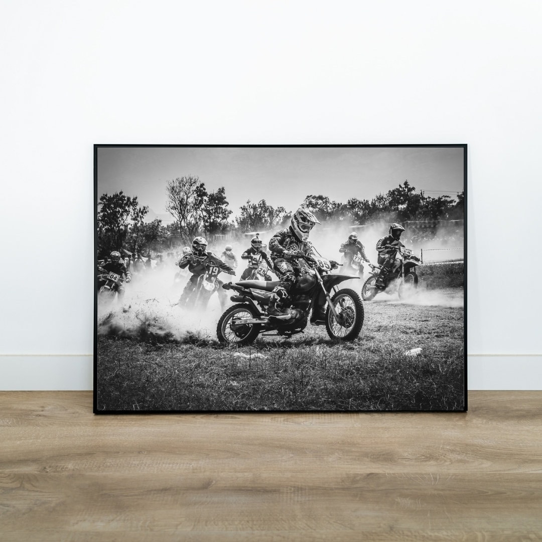 Motocross Poster, Motocross Print, Motocross Wall Art, Motorcycle ...