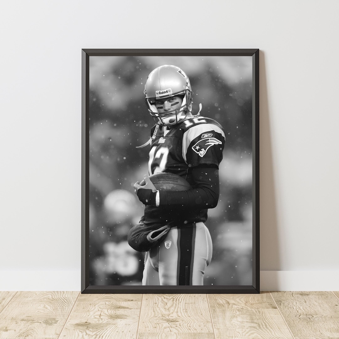 Football Poster, Football Print, Football Wall Art, NFL Wall Art, NFL ...