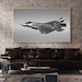 Fighter Jet Poster, Fighter Jet Print, Fighter Jet Wall Art, Airplane ...