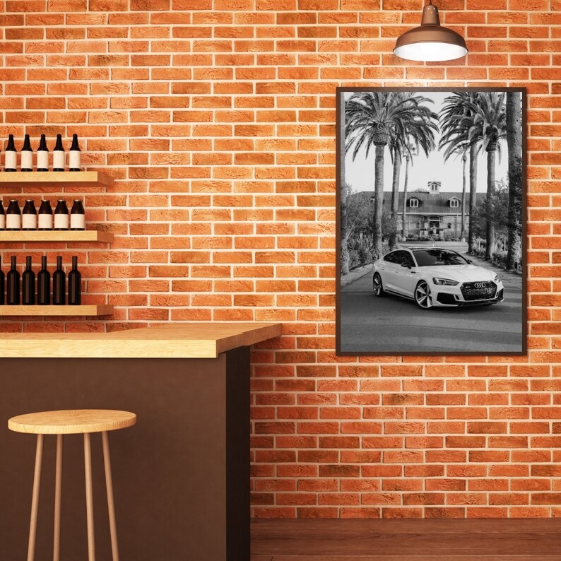 Audi RS5 Poster, Audi Poster, Audi Print, Audi Wall Art, Iconic Car ...