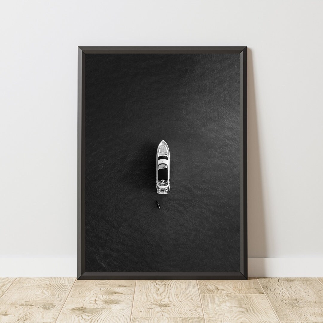 Yacht Poster, Yacht Print, Yacht Wall Art, Boat Poster, Boat Print ...