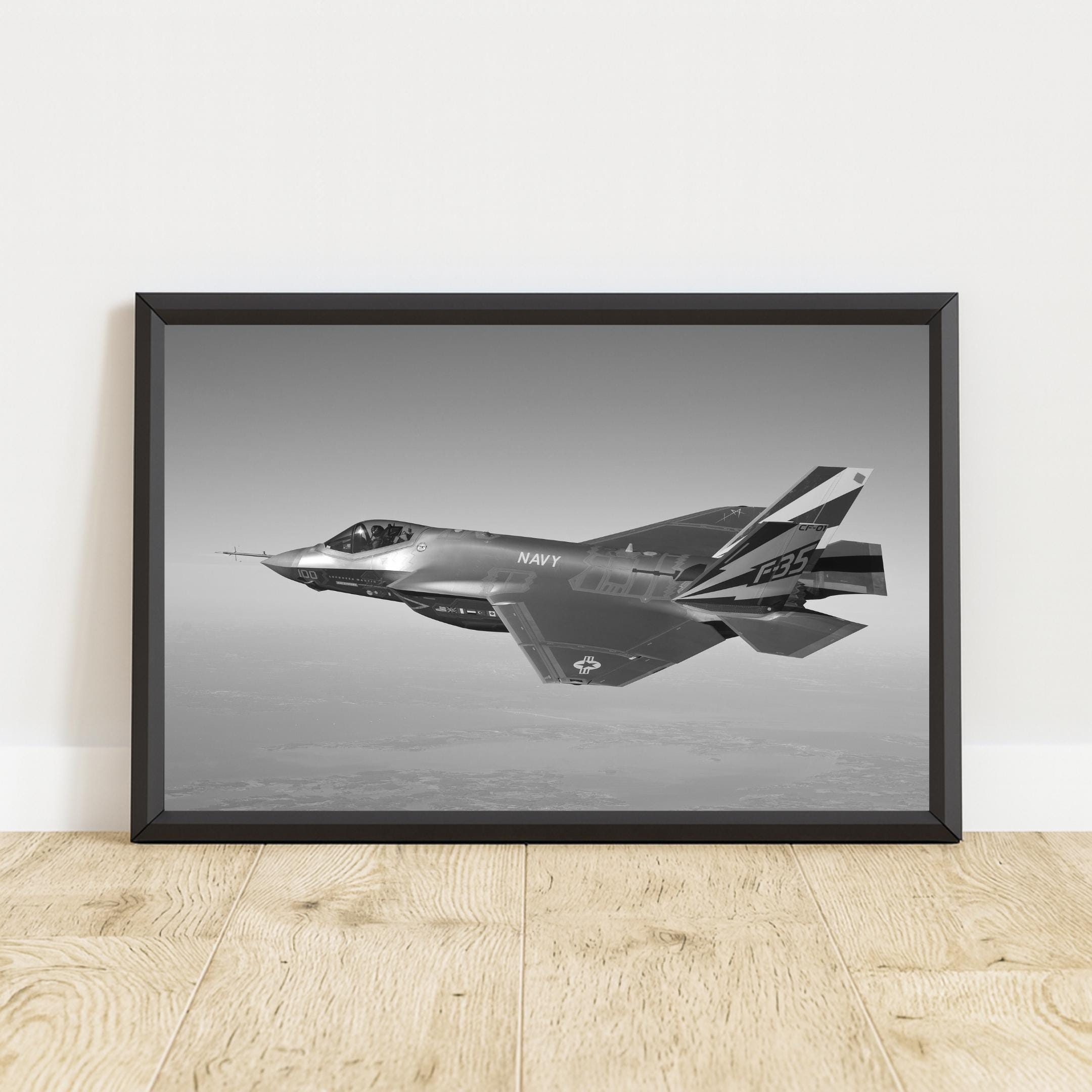 Fighter Jet Poster, Fighter Jet Print, Fighter Jet Wall Art, Airplane ...