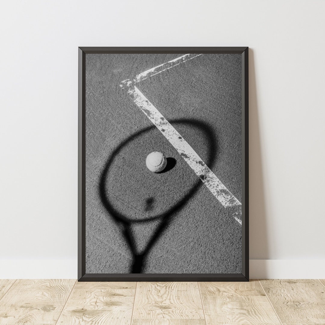 Tennis Poster, Tennis Print, Tennis Wall Art, Sports Poster, Sports ...