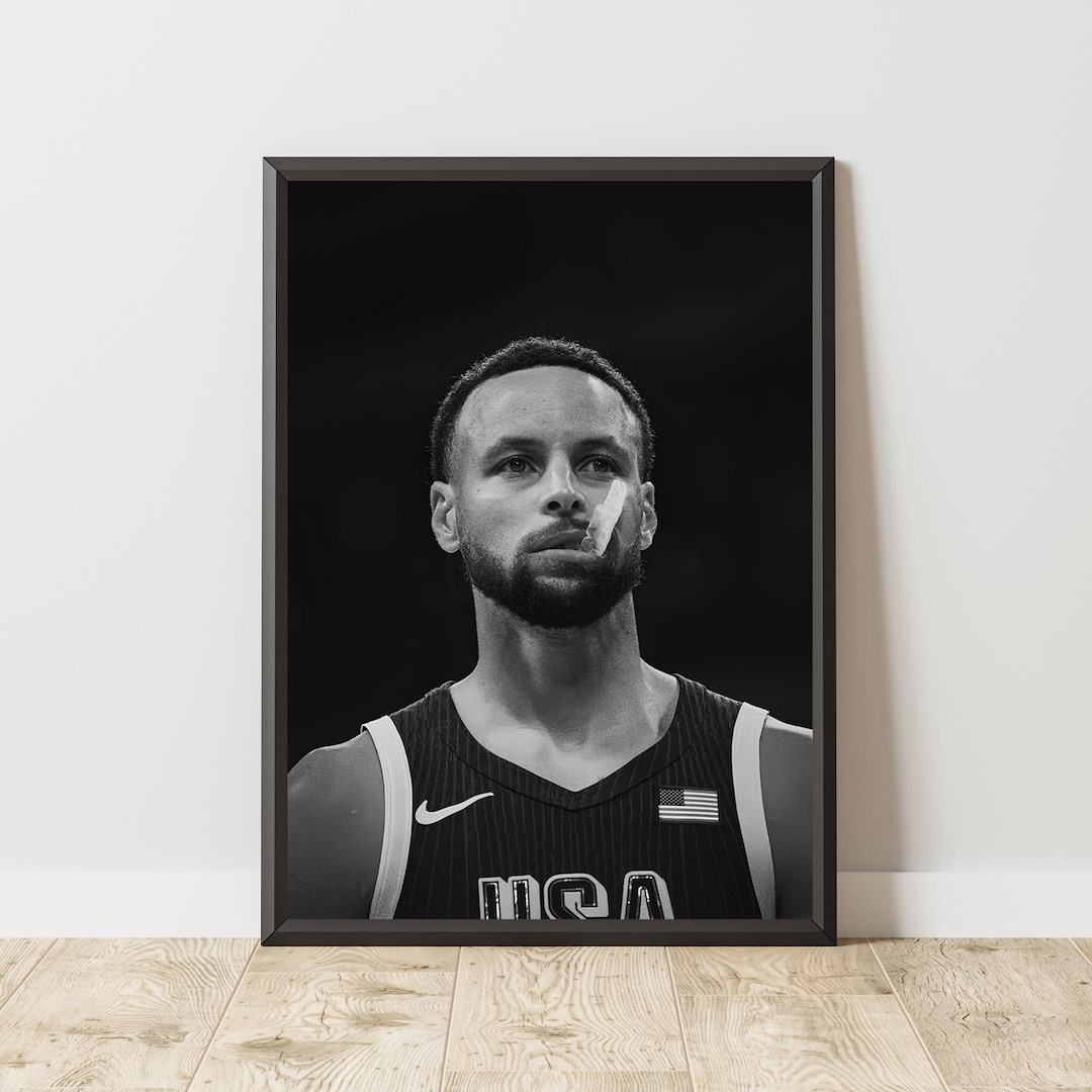 Stephen Curry Poster, Steph Curry Print, Steph Curry Wall Art ...