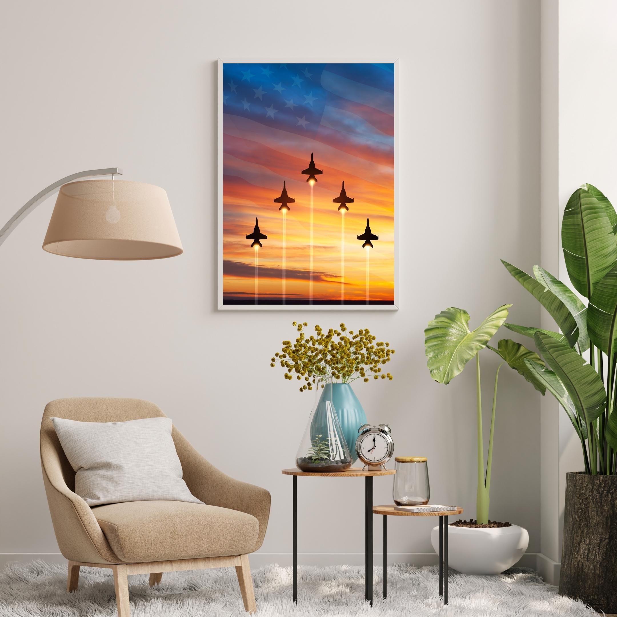 Fighter Jet Poster, Fighter Jet Print, Fighter Jet Wall Art, Military ...