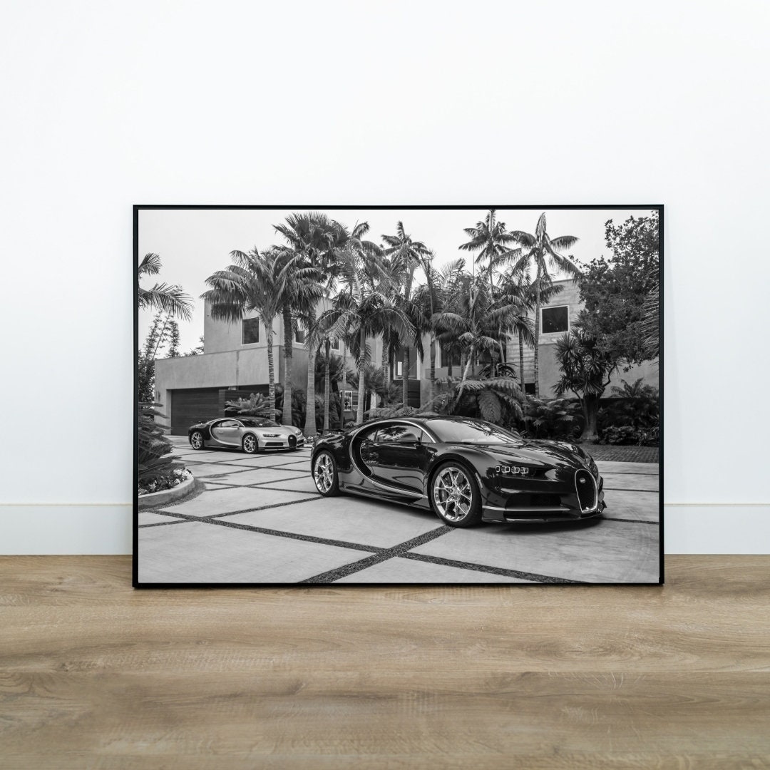 Bugatti Chiron Poster, Bugatti Chiron Print, Bugatti Chiron Wall Art ...