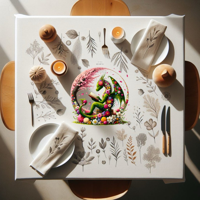 Fairy Dragon Art Sublimation Design Perfect for Your Spring Collection ...