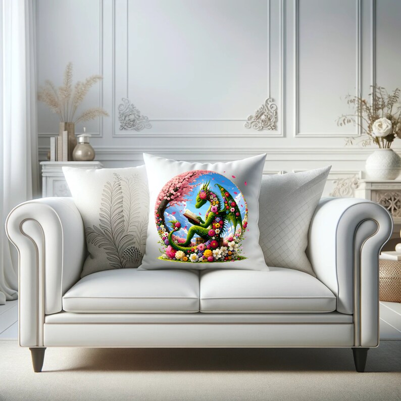 Fairy Dragon Art Sublimation Design Perfect for Your Spring Collection ...