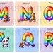 Rainbow Balloon Animal Alphabet Flashcards for Kids - Printable Abcs ...