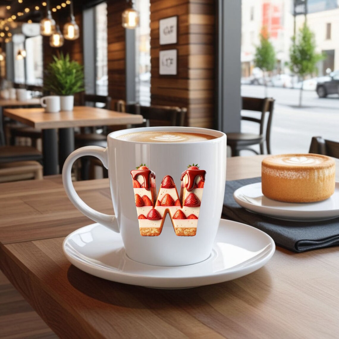 Cheesecake Alphabet Cheesecake Font Cheesecake Letters Cheesecake ...