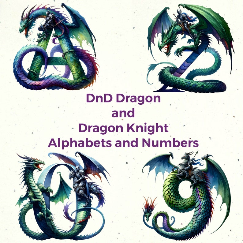 Dragon Alphabet Dragon Font Dragon Letters Dragon Clipart Dnd Dragon ...