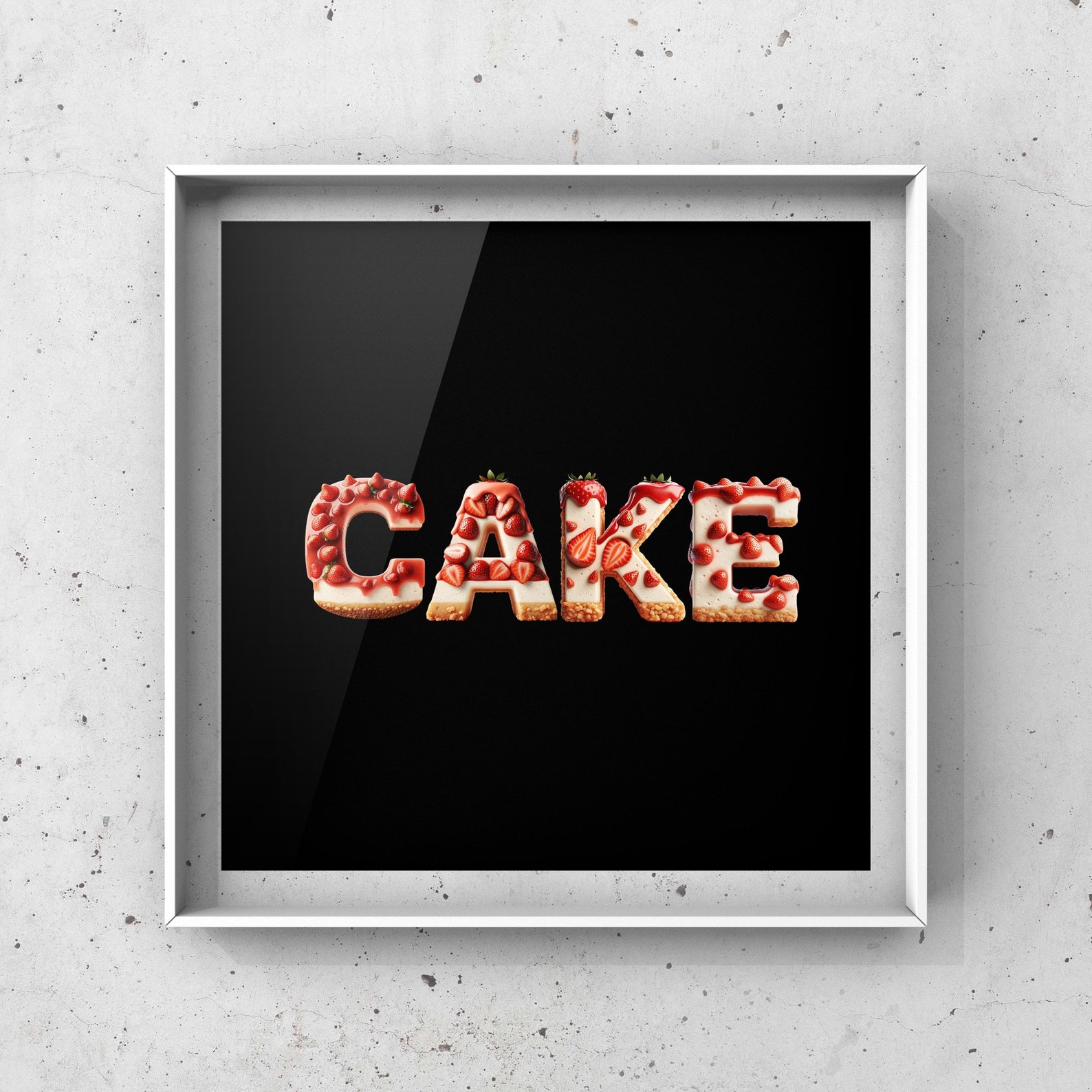 Cheesecake Alphabet Cheesecake Font Cheesecake Letters Cheesecake ...