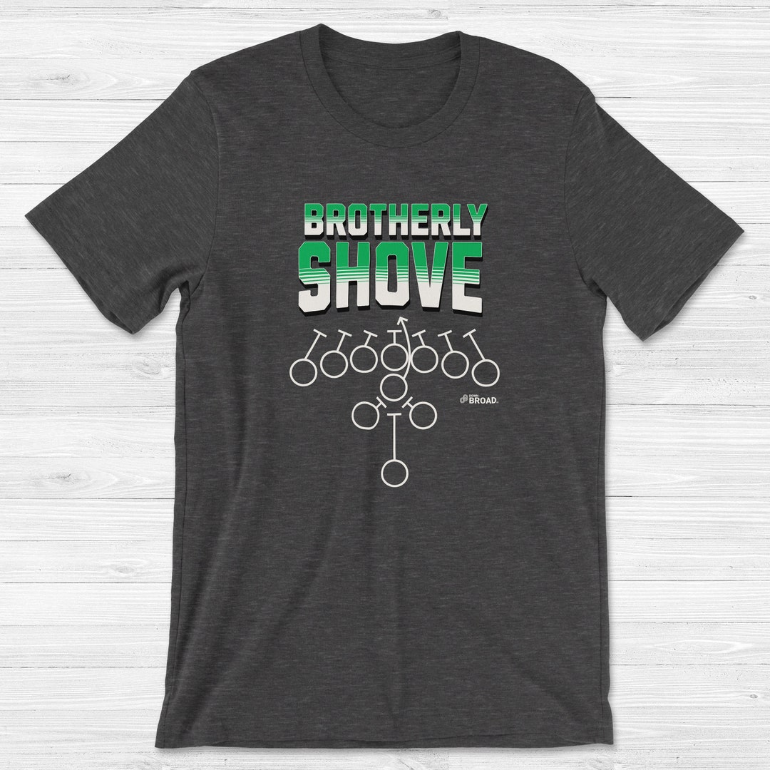 Philadelphia Eagles Brotherly Shove Unisex Short Sleeve Tee - Etsy