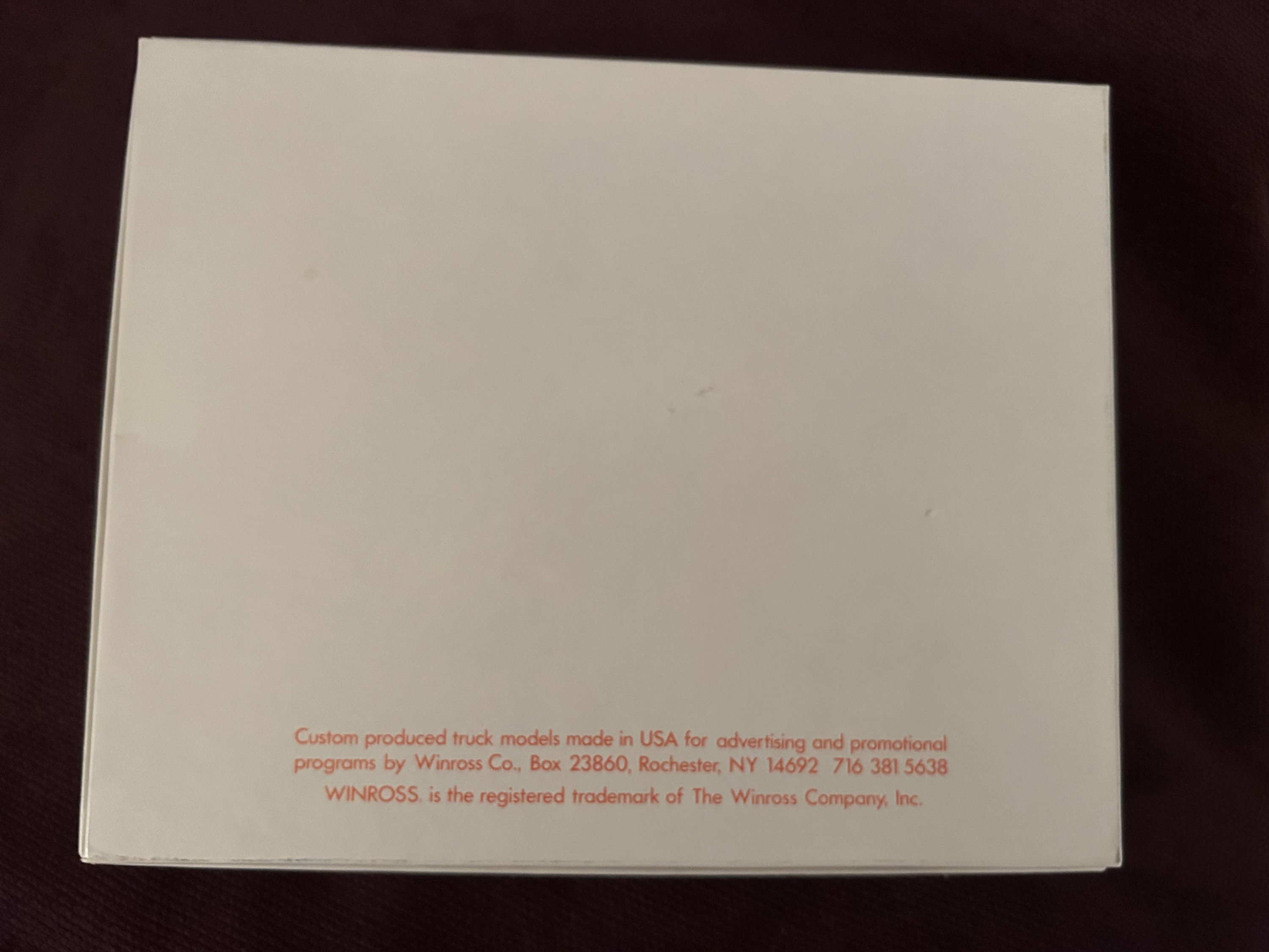 Winross Number One Tank Wagon Model First Edition Series - Etsy