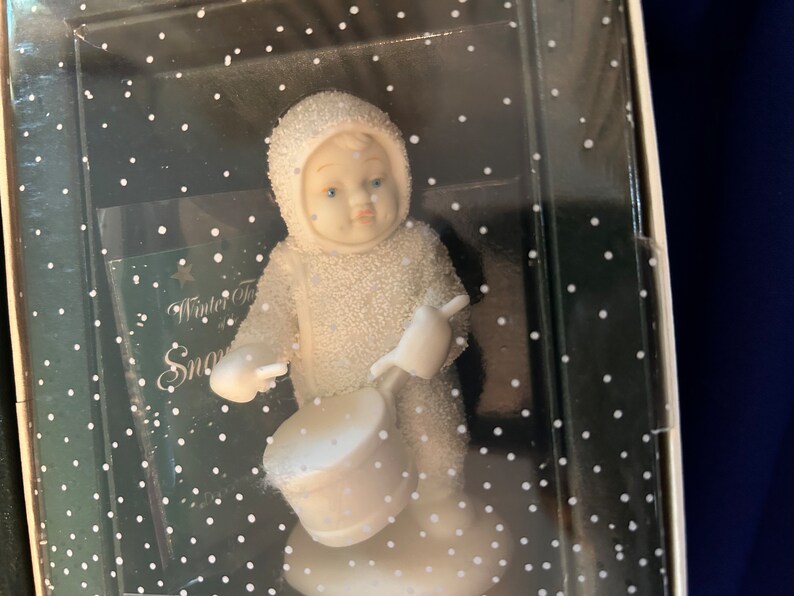 Dept 56 Snowbabies shall I Play for You Drummer 6820-9 - Etsy