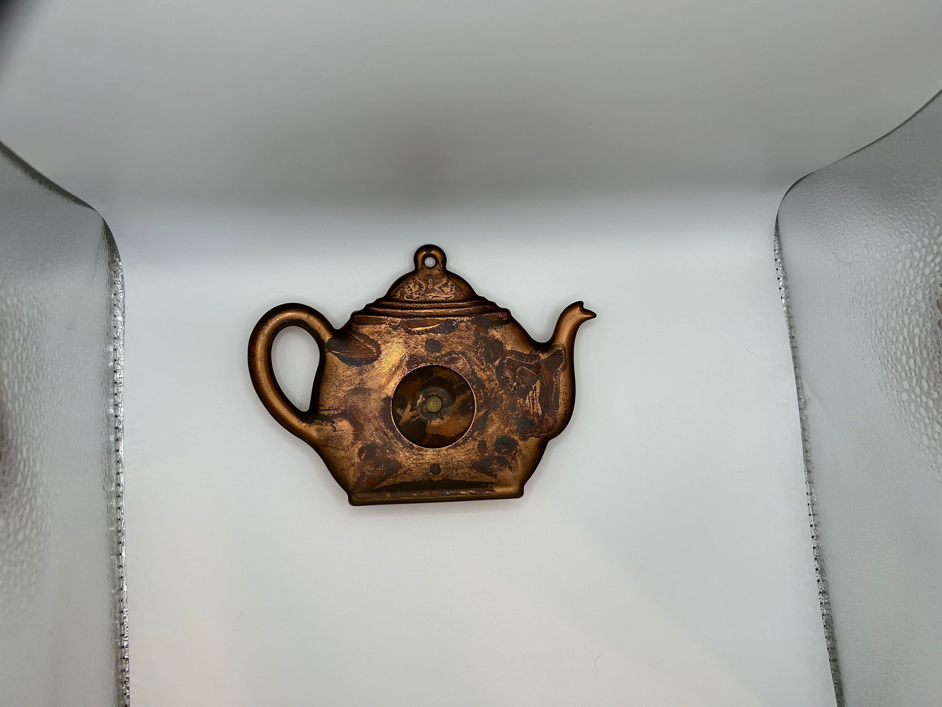 Vintage Copper Color Teapot Shaped Thermometer Kitchen Wall Decor - Etsy