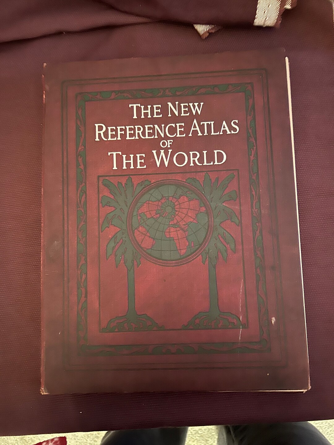 Antique Book the New Reference Atlas of the World 1911 - Etsy