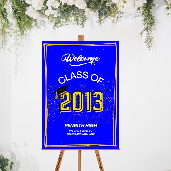 Class Reunion Welcome Sign - Etsy