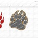 Bear Paw SVG, Bear Foot Print SVG, Bear Footprints Printable Pdf, Dxf ...