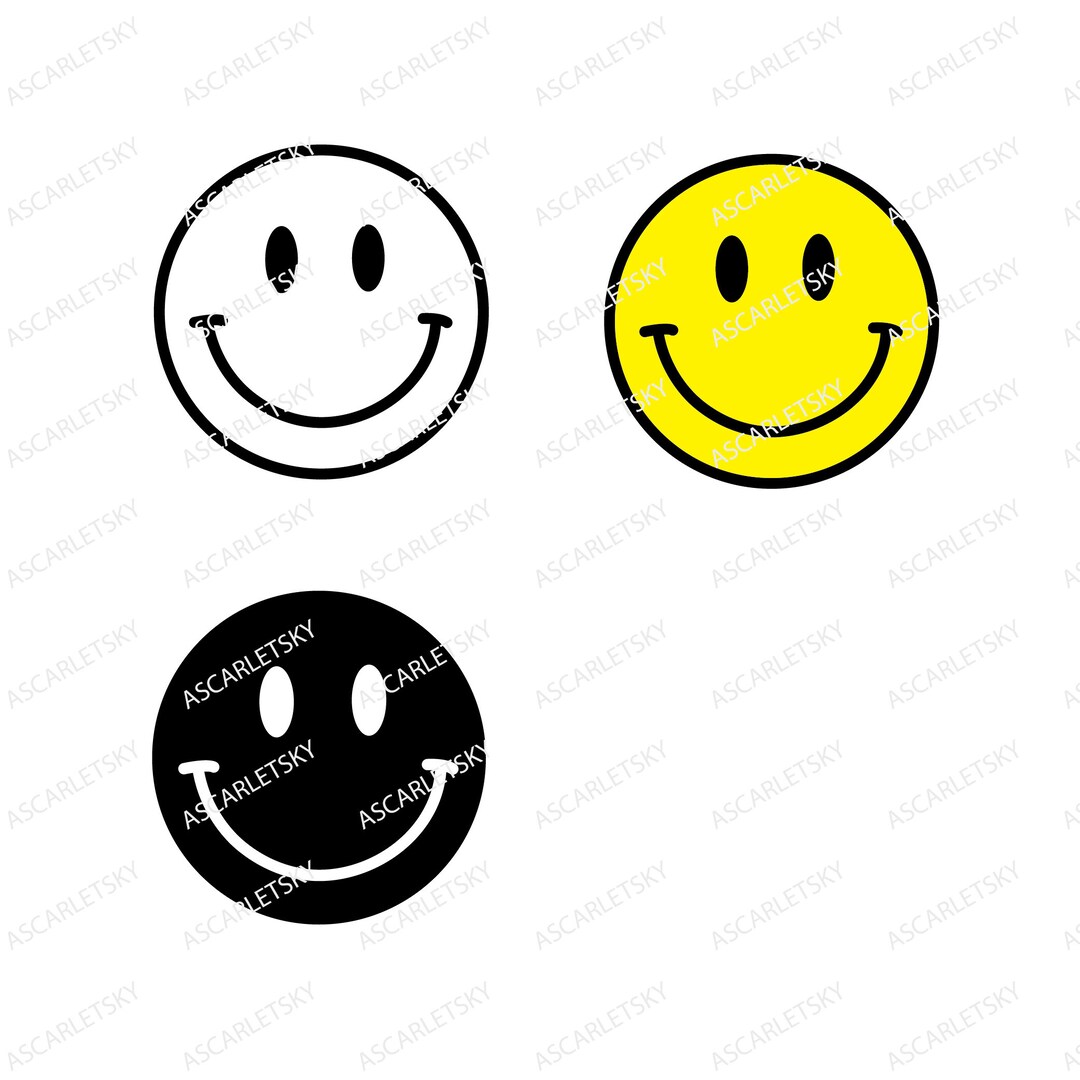 Buy Smiley Face SVG, Smiley Emoji, Smiley PNG, Smiley Vector SVG ...
