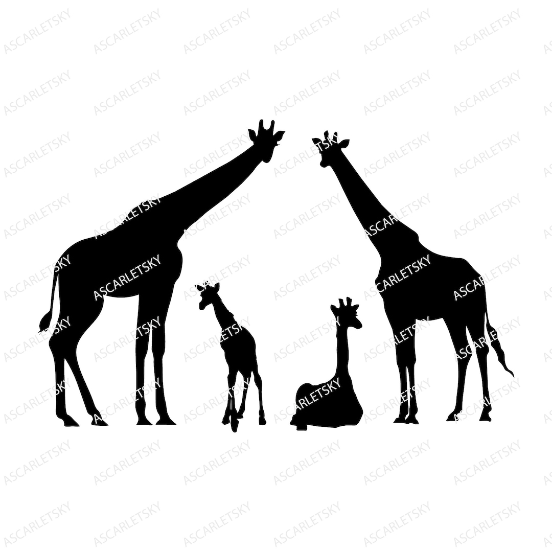 Giraffe Svg, Giraffa Svg, Giraffe Clip Art, Png, Pdf, Eps, Dxf, Cricut ...