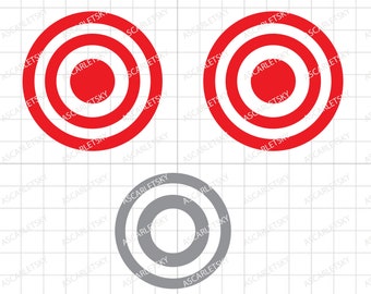 Bullseye Svg, Target Svg, Target Practice Svg, Archery Board Svg, Dxf ...