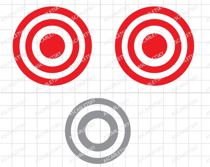 Target SVG, Bullseye SVG, Shooting Target SVG, Target Cricut, Clipart ...