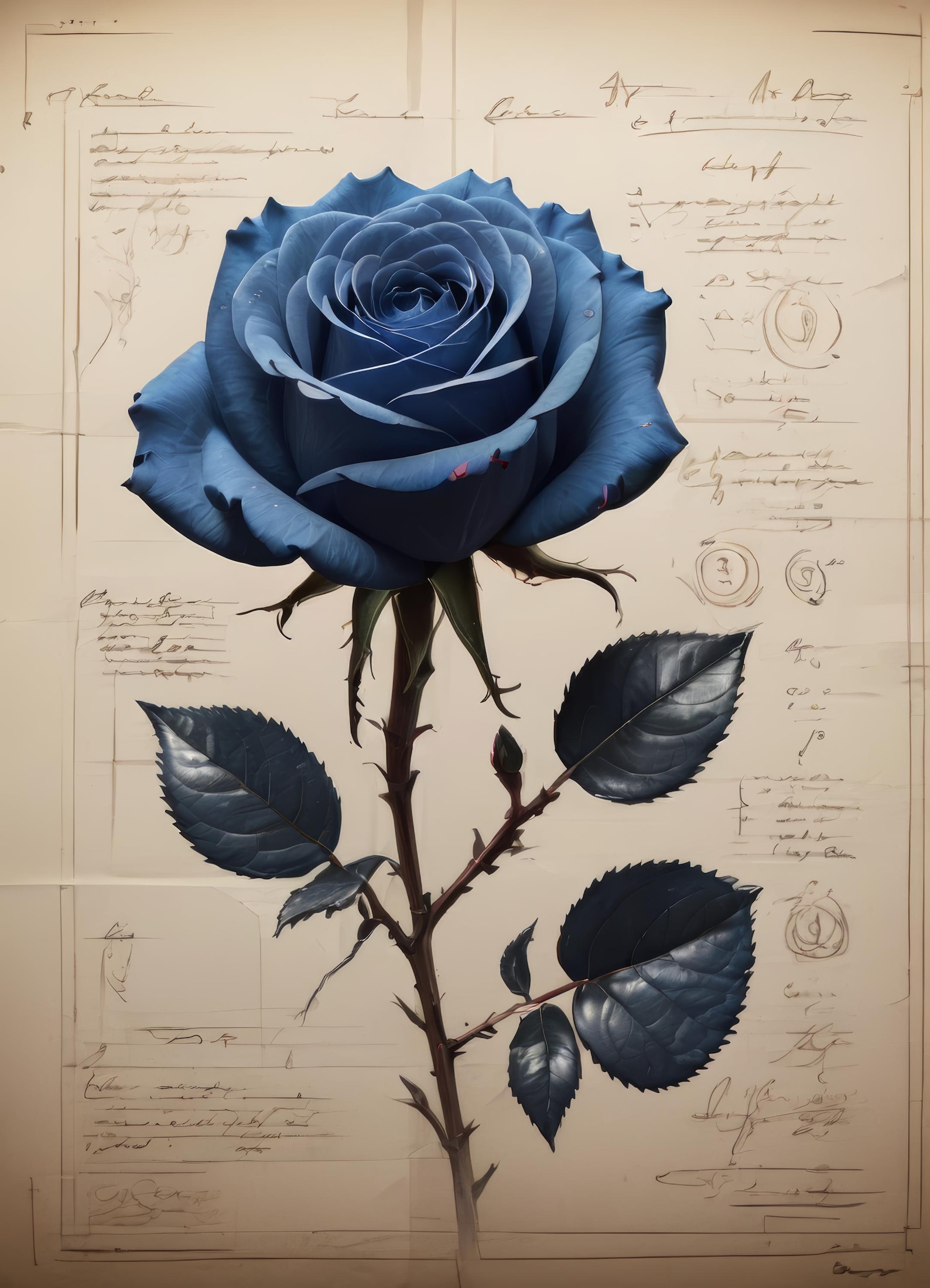 Botany Sketch Bundle: 40 High-res Botanical Sketch Illustrations for ...