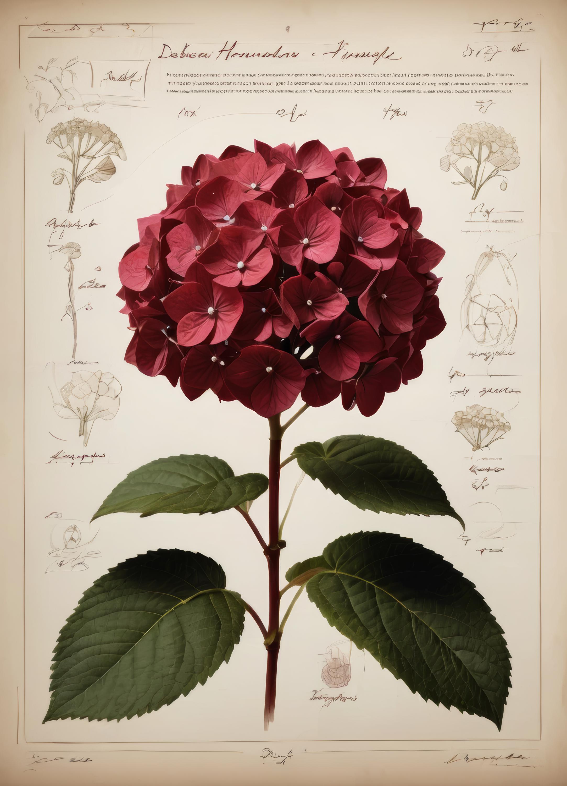 Botany Sketch Bundle: 40 High-res Botanical Sketch Illustrations for ...