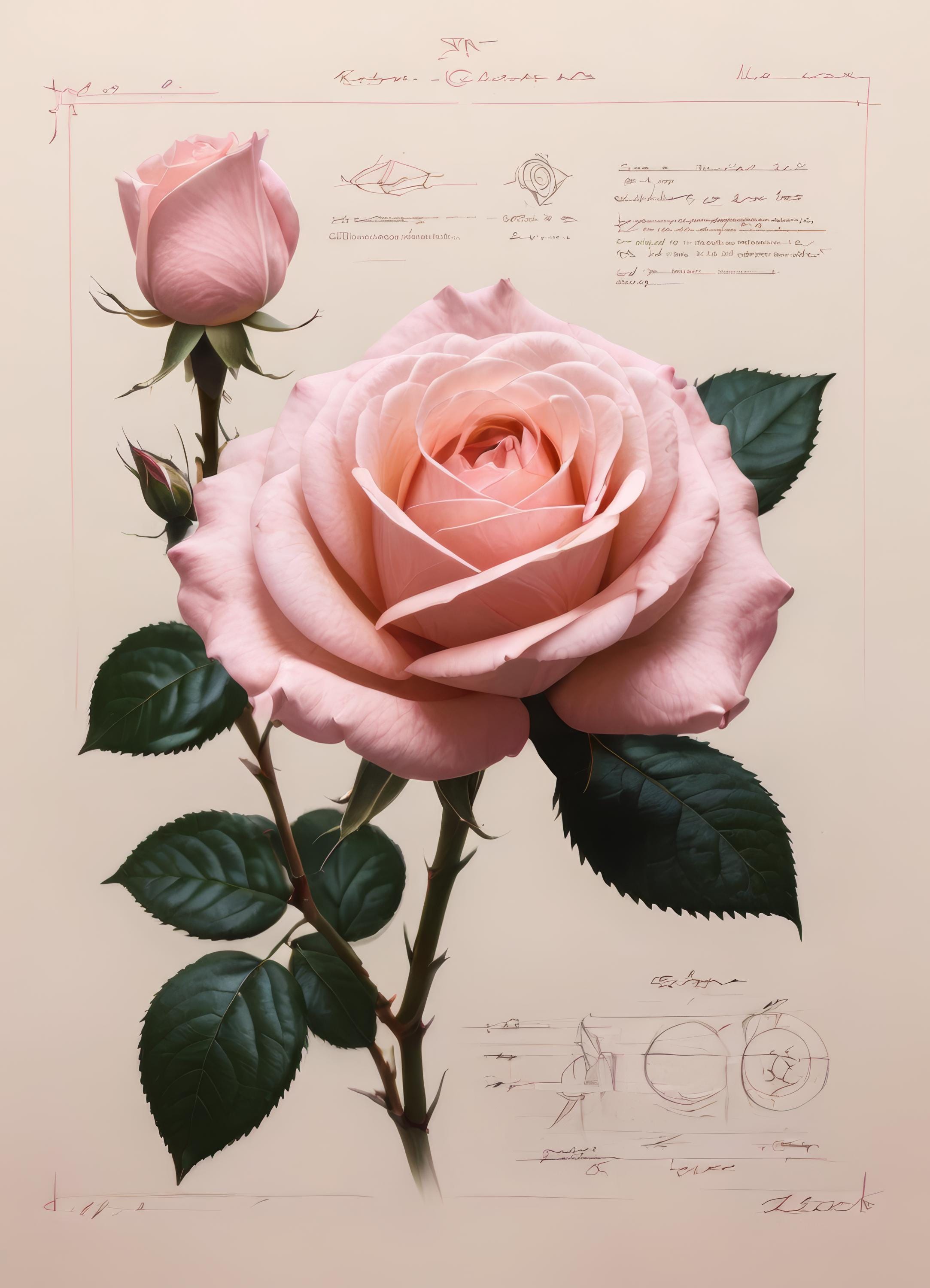 Botany Sketch Bundle: 40 High-res Botanical Sketch Illustrations for ...
