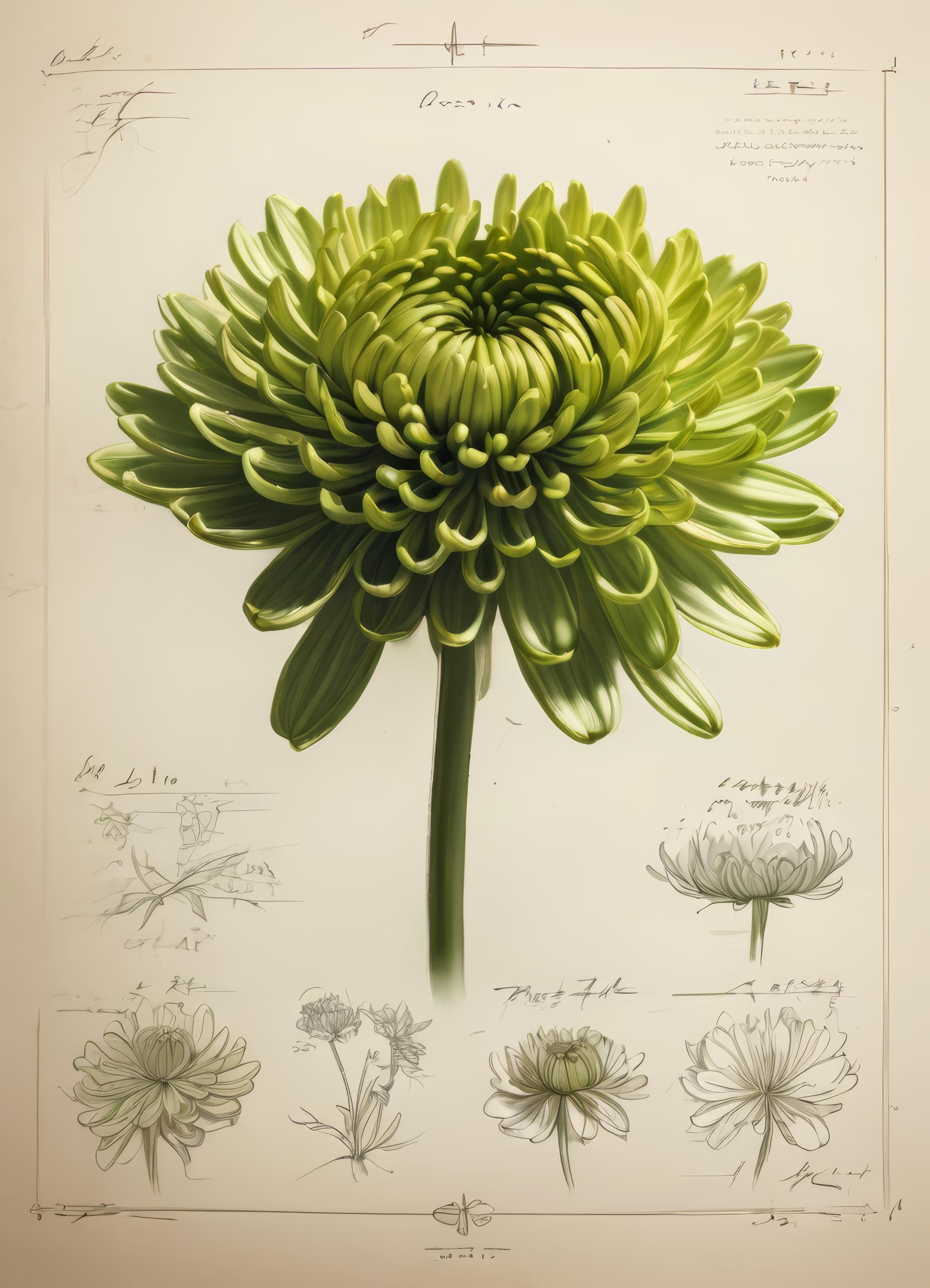 Botany Sketch Bundle: 40 High-res Botanical Sketch Illustrations for ...