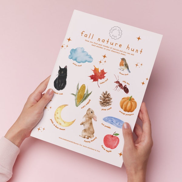 Nature Stickers - Etsy