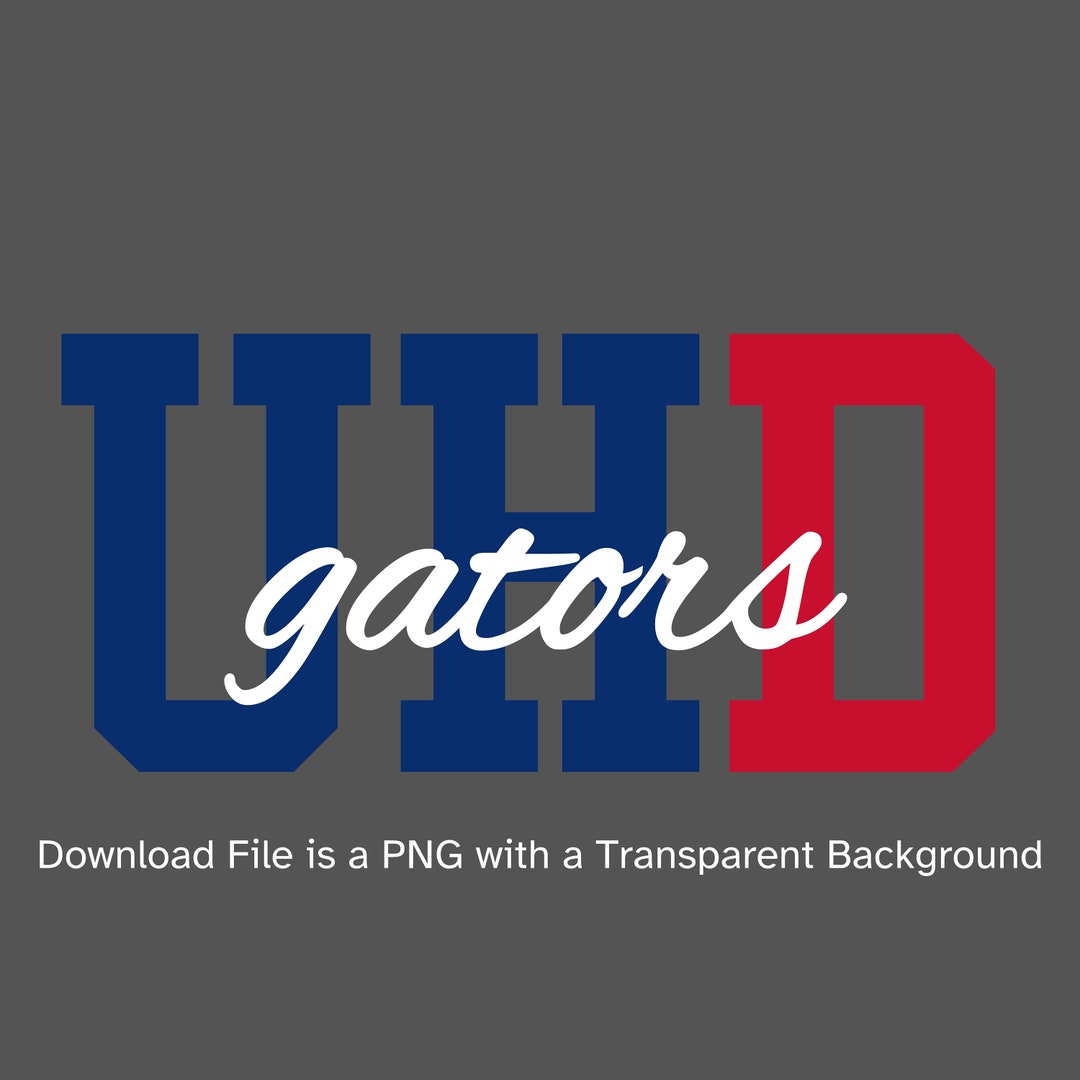 UHD Gators University of Houston Downtown UH Downtown - Etsy