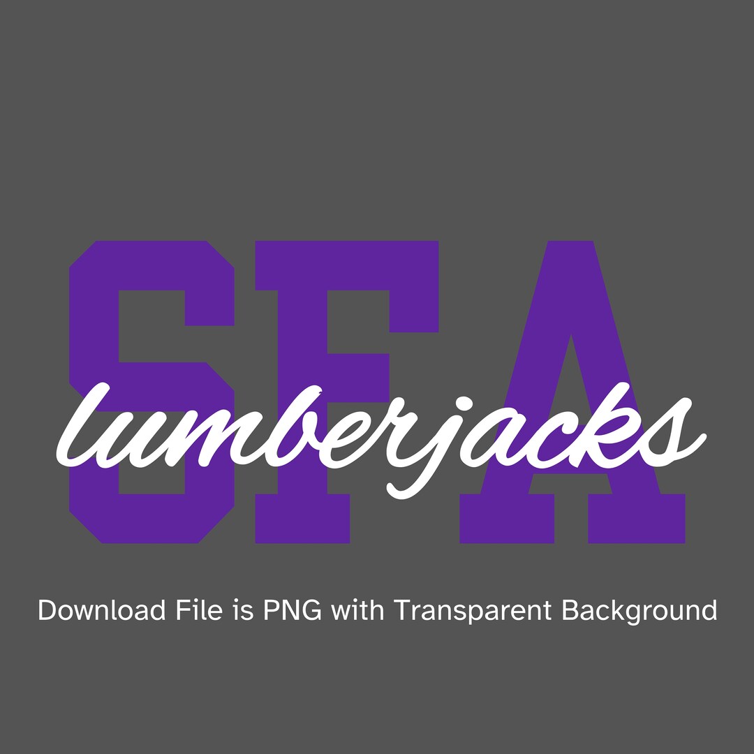 SFA Lumberjacks Stephen F Austin Stephen F Austin State - Etsy