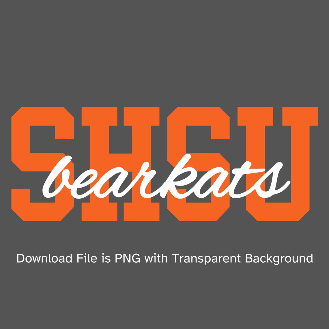 SHSU Bearkats PNG Sam Houston Sam Houston State - Etsy