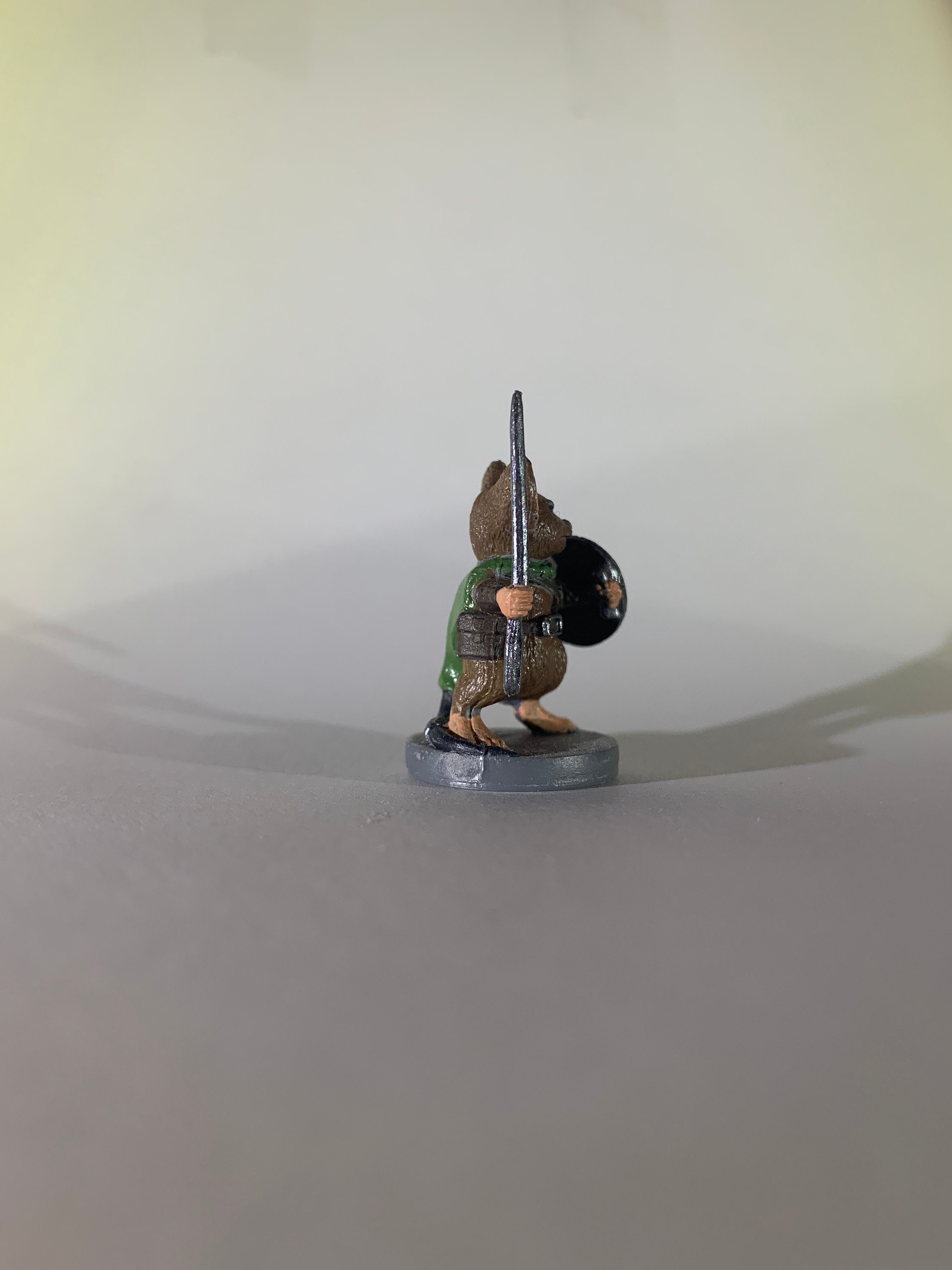 Were-mouse Fighter Miniature for Dnd or Pathfinder. - Etsy