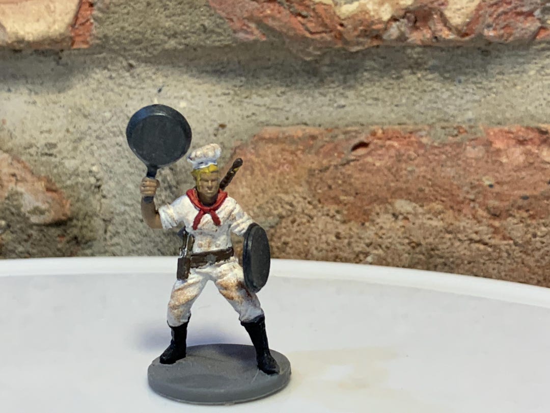 Half Elf Cook Miniature for Dnd or Pathfinder. - Etsy