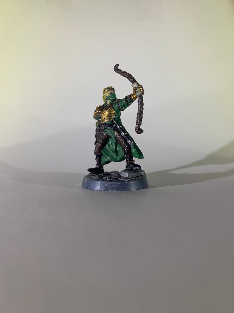 Elf Ranger Miniature for Dnd or Pathfinder. - Etsy