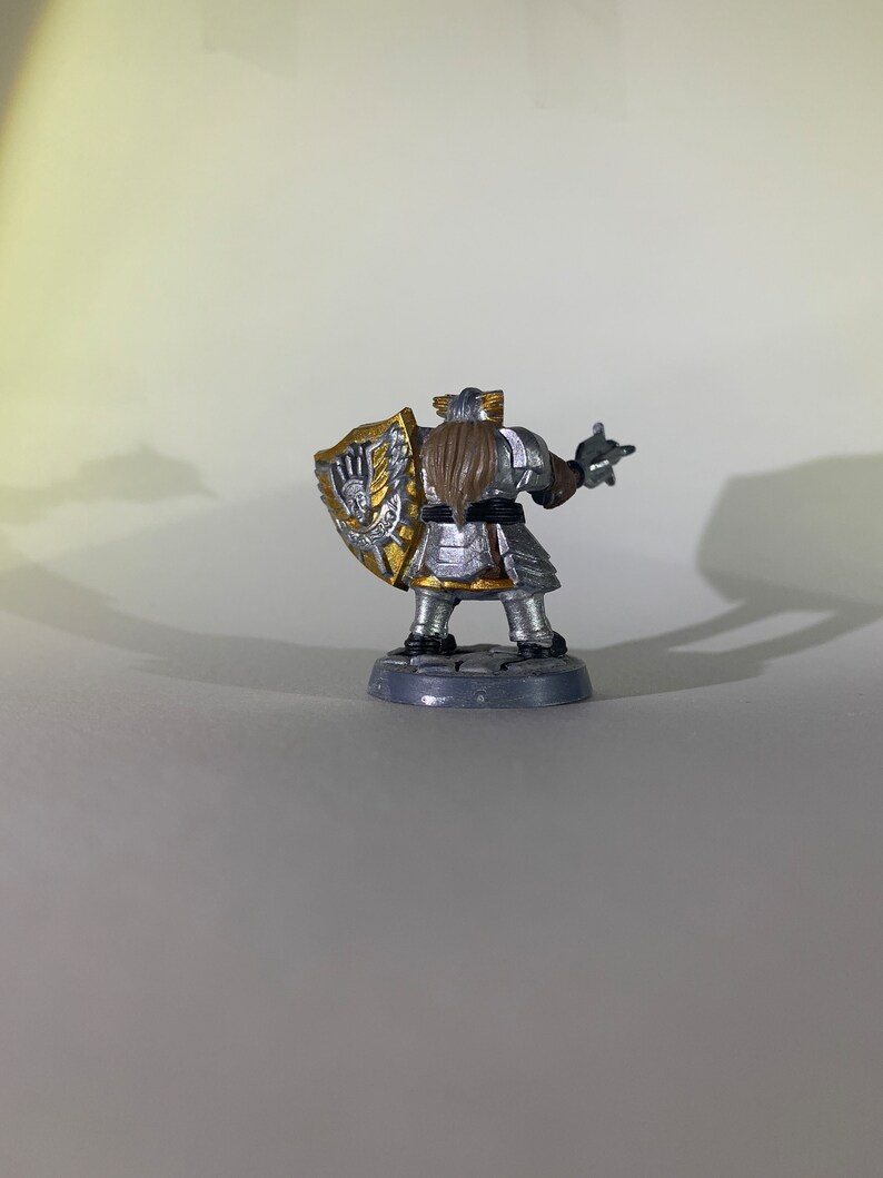Dwarf Paladin Miniature for Dnd or Pathfinder. - Etsy