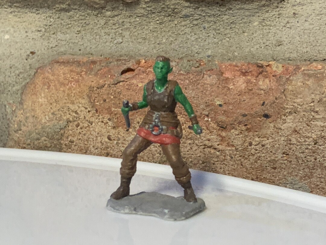 Half Ork Barbarian Miniature for Dnd or Pathfinder. - Etsy