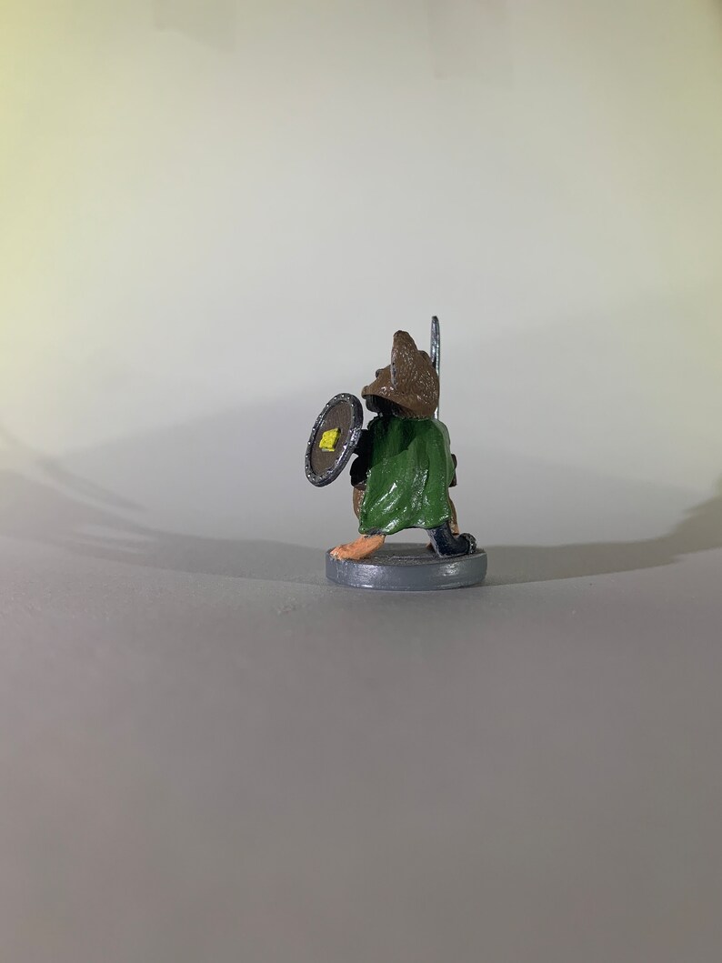 Were-mouse Fighter Miniature for Dnd or Pathfinder. - Etsy