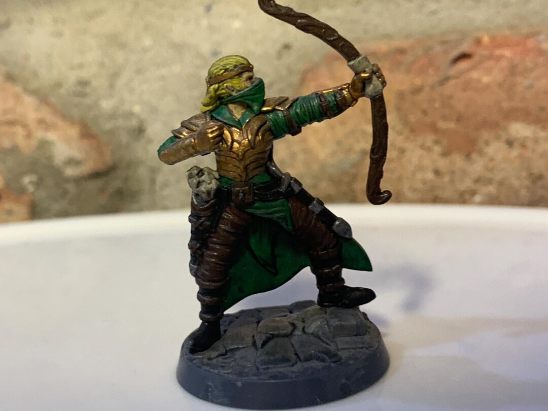 Elf Ranger Miniature for Dnd or Pathfinder. - Etsy