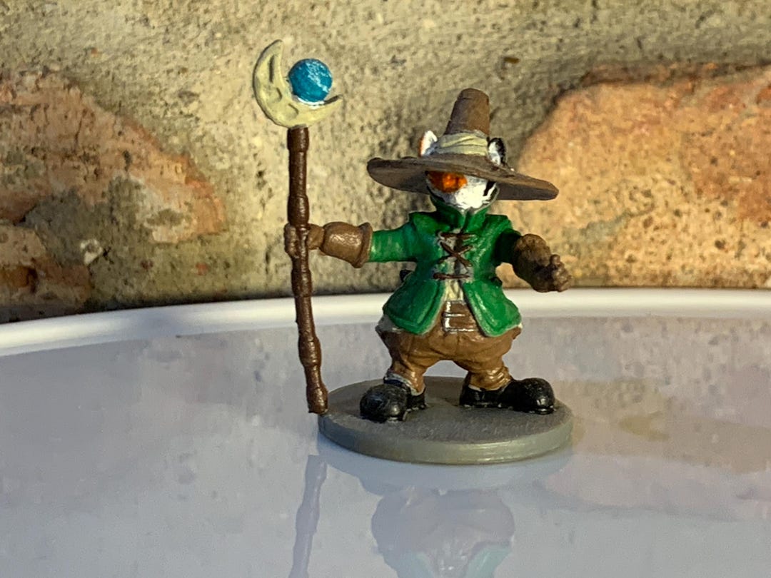 Tabaxi Wizard Miniature for Dnd or Pathfinder. - Etsy