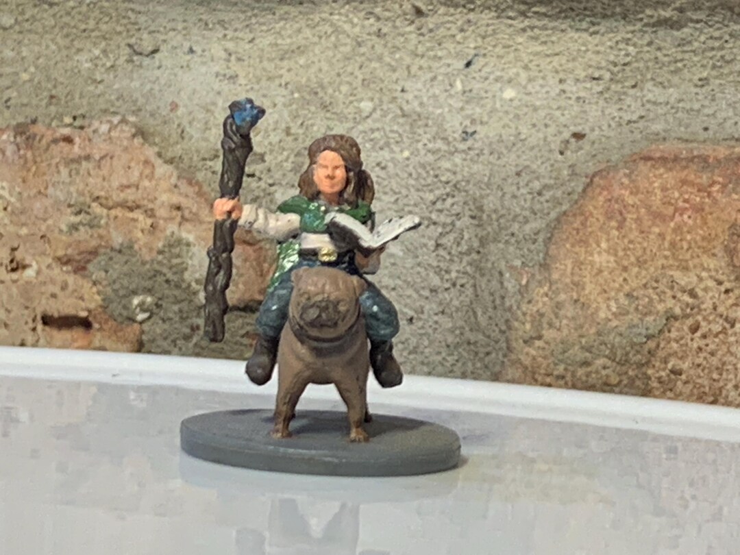 Halfling Sorcerer Hand-painted Dnd Miniature - Etsy