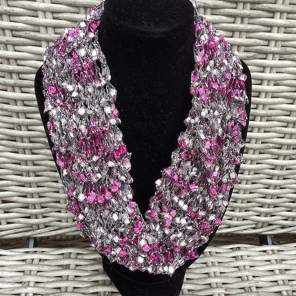 Ladder Yarn Scarf Pattern - Etsy