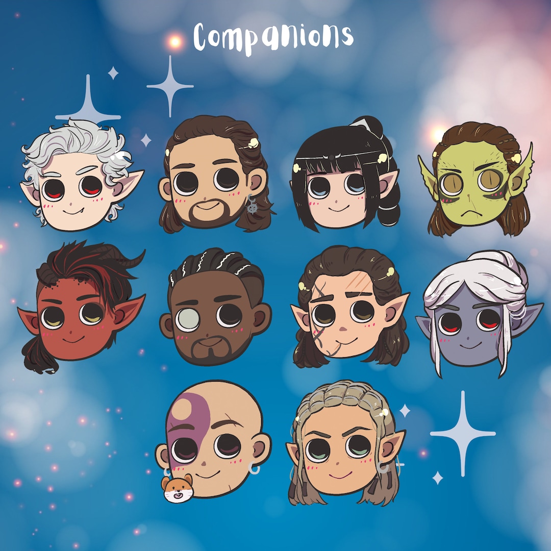 Companions Epoxy Pins - Etsy