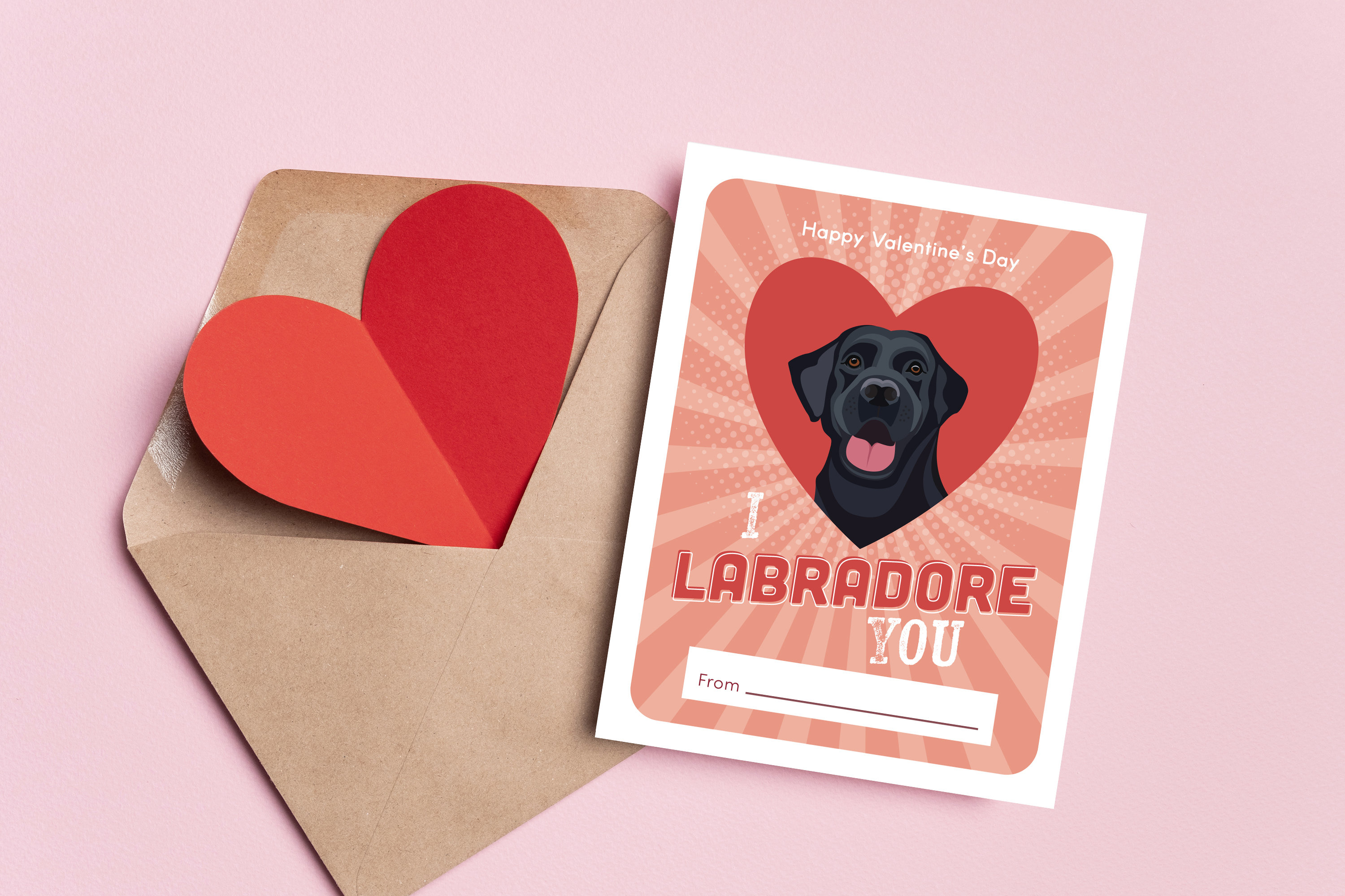 Printable Dog Valentine's Day Cards, Puppy Valentine's Cards, Instant ...