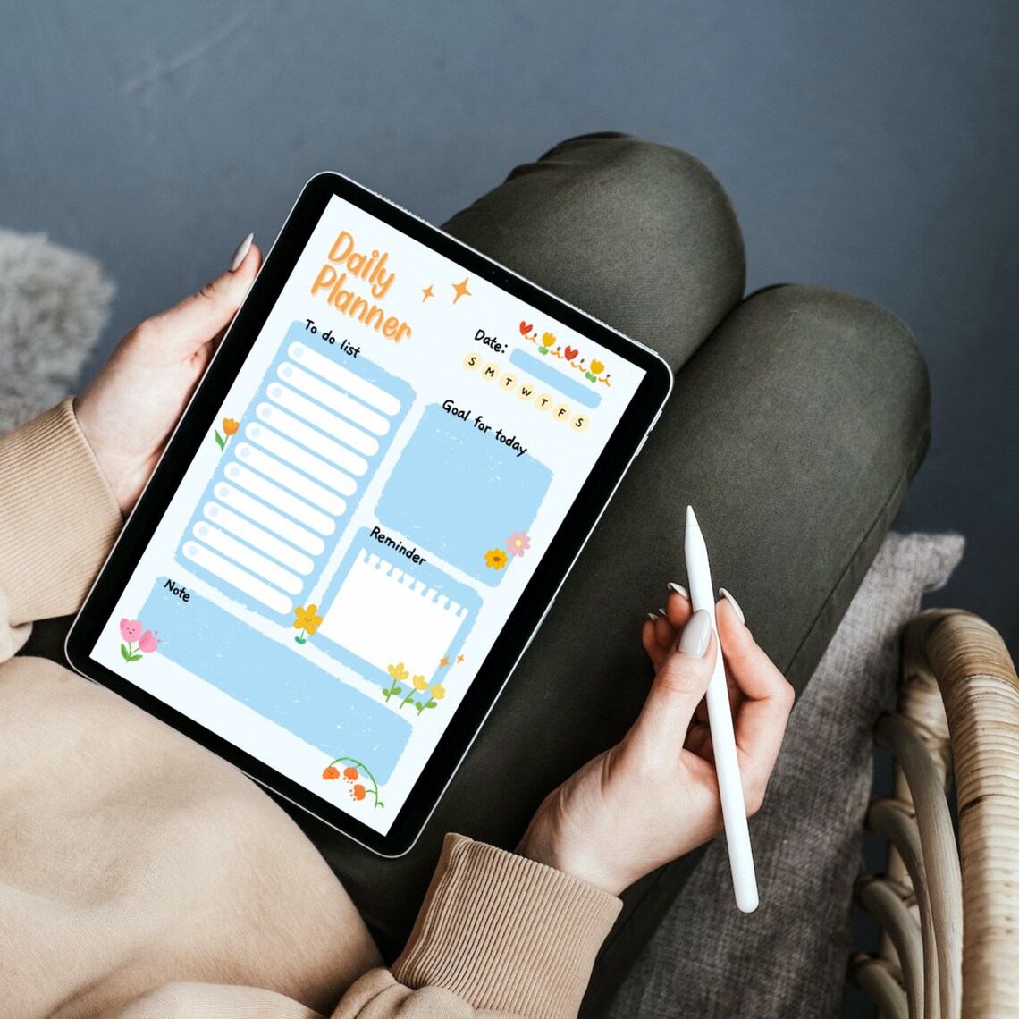 Daily Planner Printable, One Day Planner - Etsy