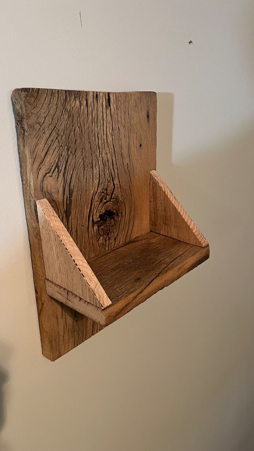 Small Rustic Deco Shelf - Etsy