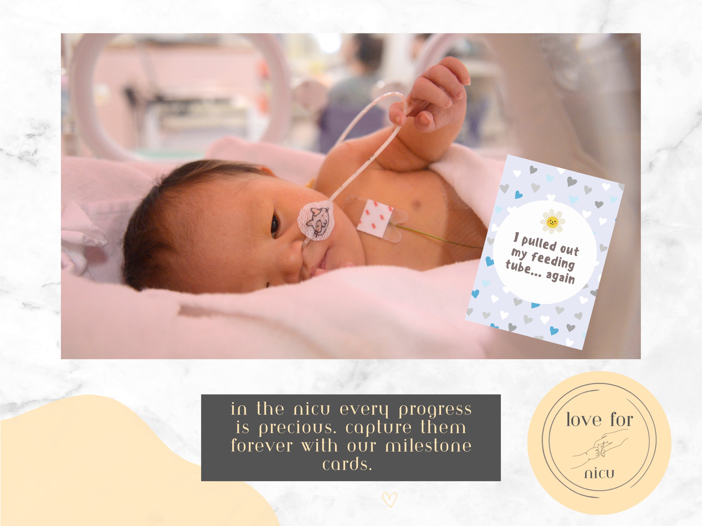 Blue Theme NICU Milestone Cards, Preemie Milestone Cards, NICU ...